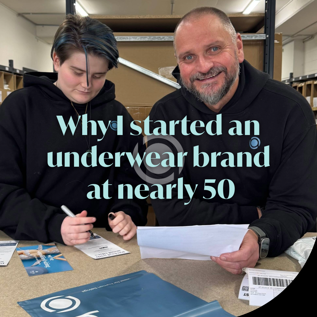 Why We Started an Underwear Brand at Nearly 50 – Being Wear
